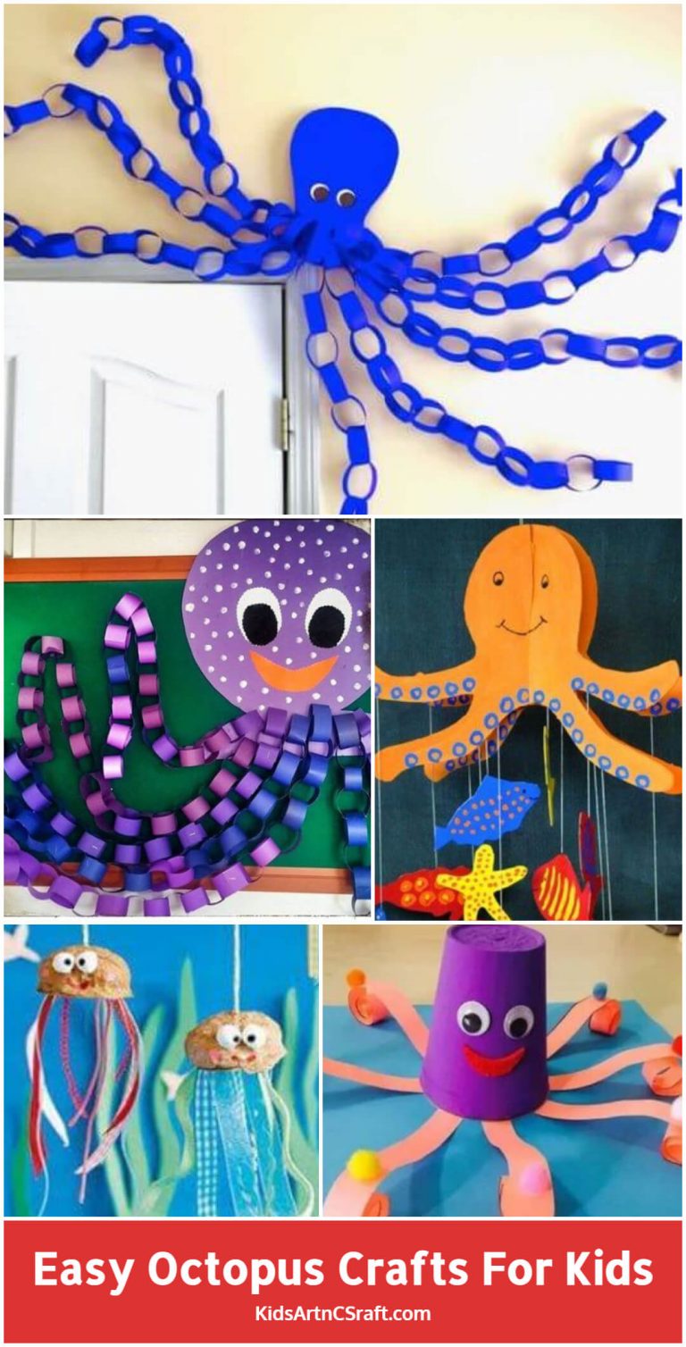DIY Octopus Craft Ideas & Activities for Kids - Kids Art & Craft