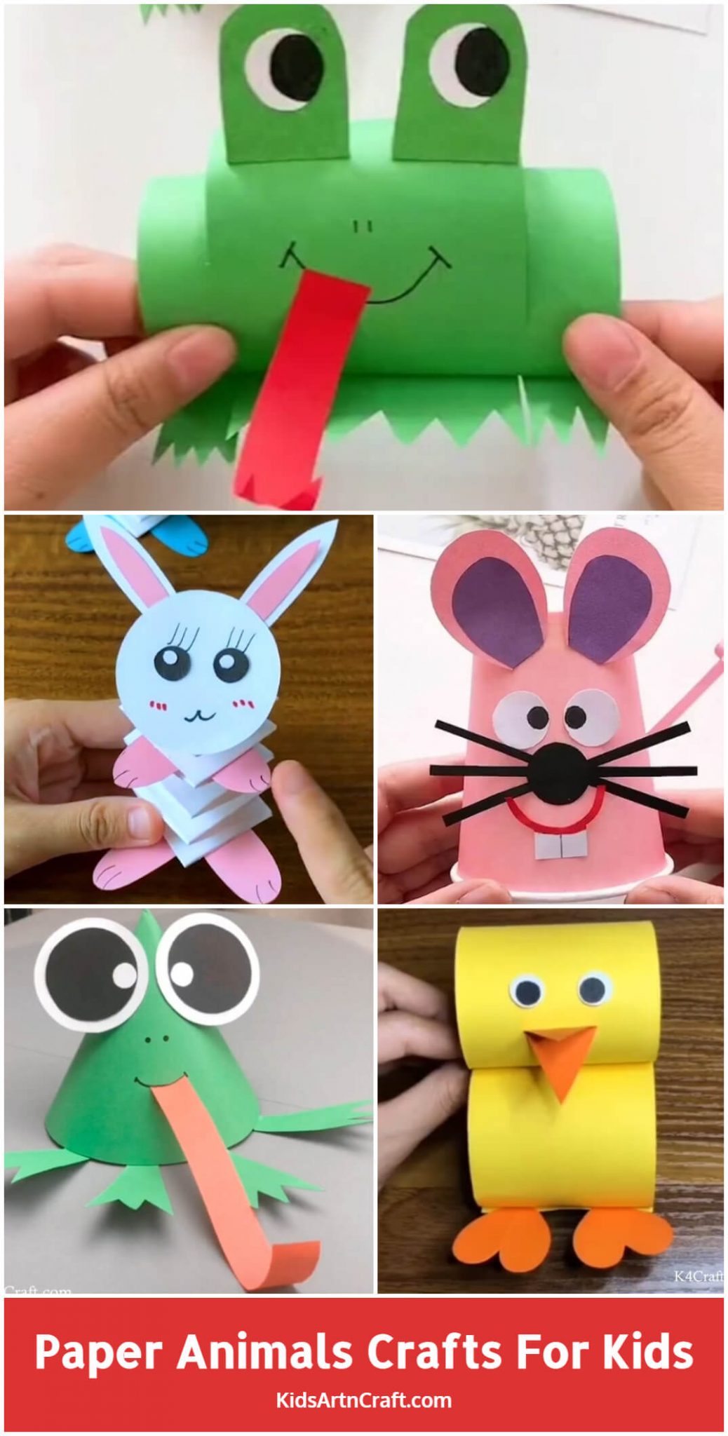 DIY Animal Paper Crafts: Learning Through Creativity - Kids Art & Craft