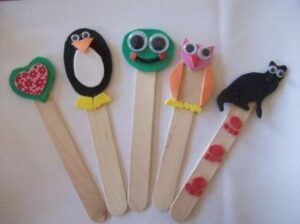 DIY Popsicle Stick Bookmark Ideas for Kids - Kids Art & Craft