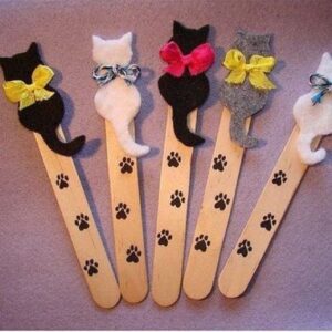 DIY Popsicle Stick Bookmark Ideas for Kids - Kids Art & Craft