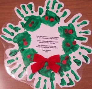Christmas Handprint Crafts for Toddlers & Preschoolers - Kids Art & Craft