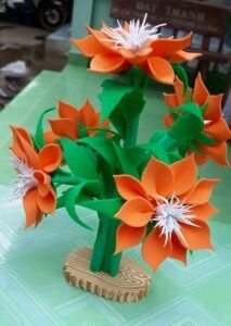 DIY Foam Sheet Flowers Craft Ideas for Spring - Kids Art & Craft