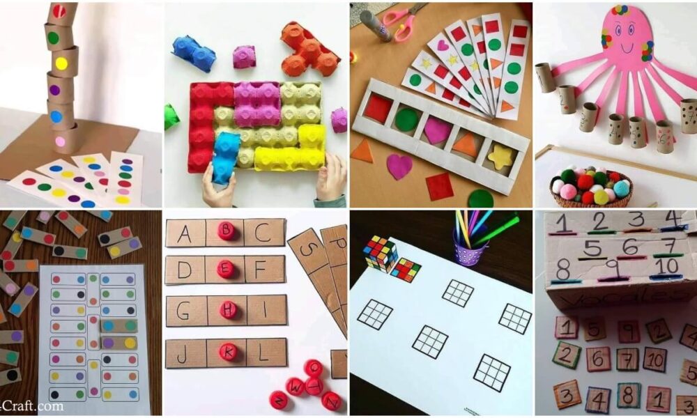 20+ Learning Activities for Kids To Do At Home - Kids Art & Craft