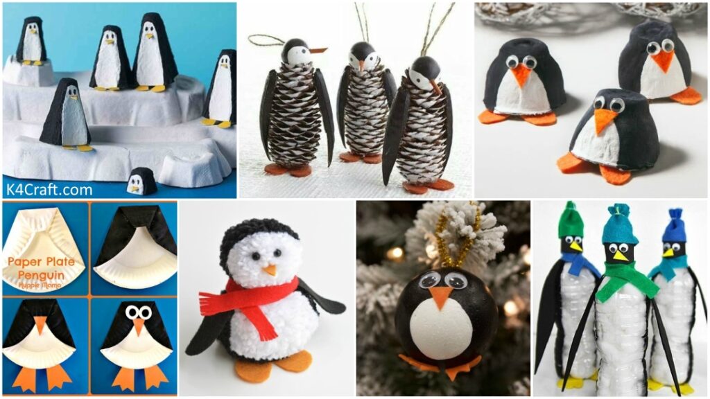 Penguin Winter Crafts & Activities for Kids - Kids Art & Craft