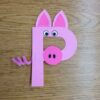 Pink Pig Crafts for Preschoolers & Toddlers - Kids Art & Craft