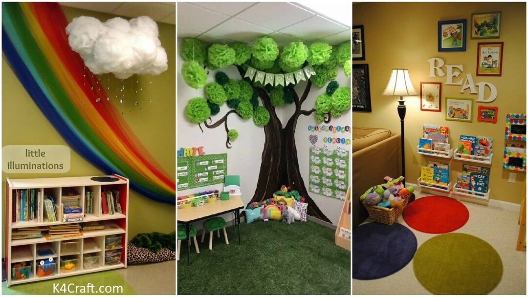 DIY Creative Reading Corner Ideas For Kids Kids Art Craft