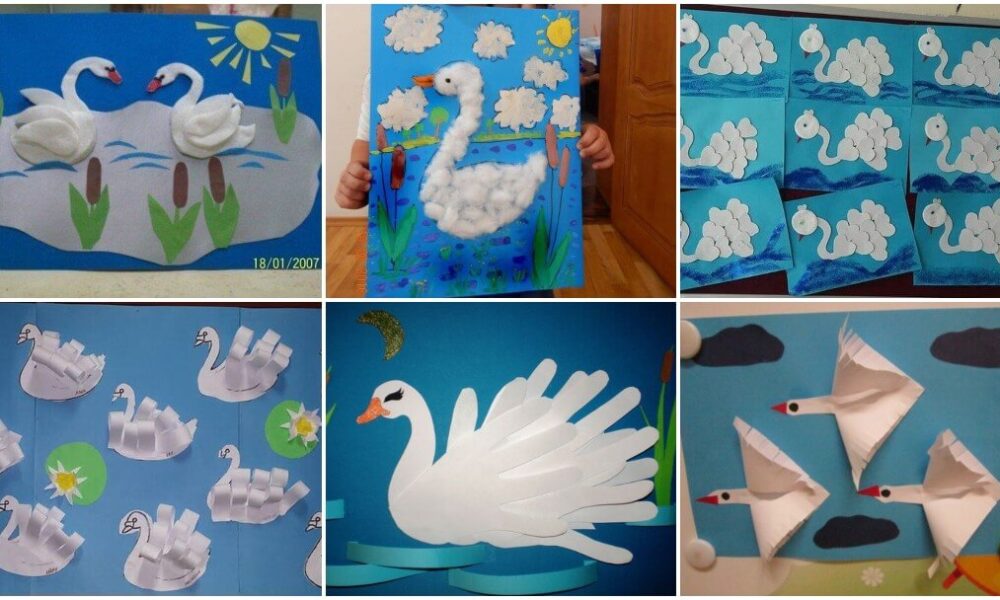 Easy Swan Craft Ideas for Kids - Kids Art & Craft