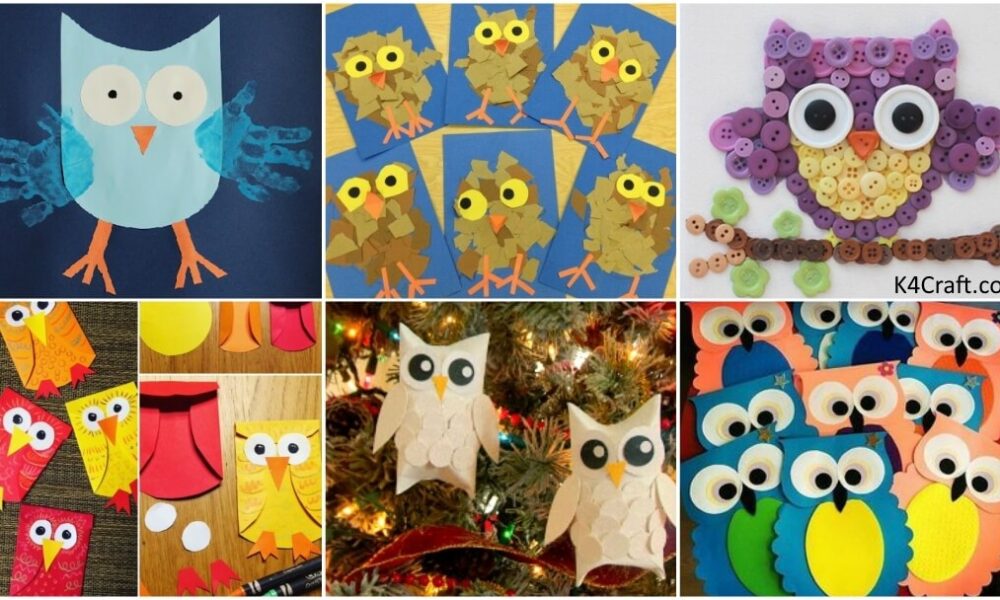 Owl Craft Ideas For Kids - Art & Craft Project for Kids - Kids Art & Craft