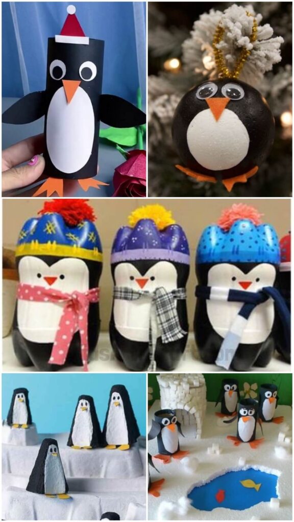 Penguin Winter Crafts & Activities for Kids - Kids Art & Craft