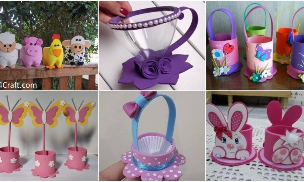 Foam Craft Ideas for Kids to Make at Home - Kids Art & Craft