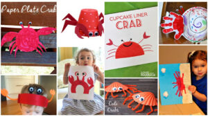 Easy Crab Crafts for Kids to Make - Kids Art & Craft