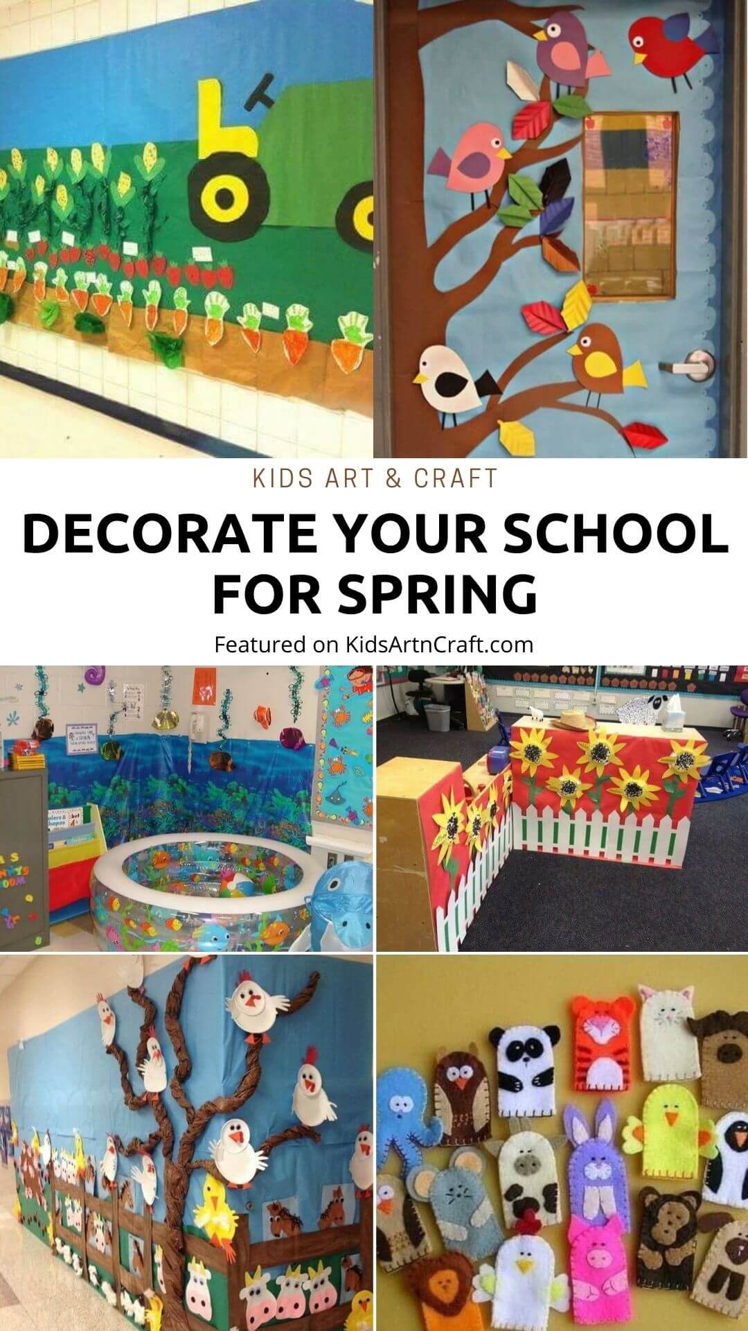 Decorate Your School for Spring - Kids Art & Craft