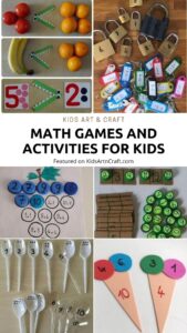 Math Games And Activities for Kids - Kids Art & Craft