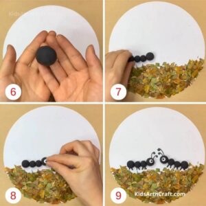 How to Make Dry Leaf Art Project Step by Step Instructions Easy ...