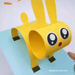 How to Make Paper Rabbit - Step by Step Instructions - Kids Art & Craft