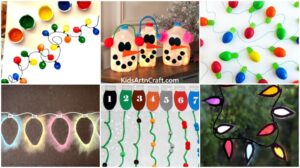 Christmas Light Crafts And Activities For Kids - Kids Art & Craft