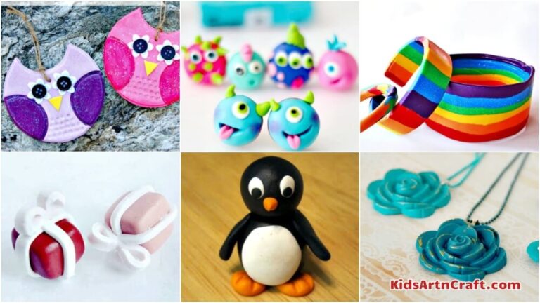 Clay Modelling Ideas for Kids - Kids Art & Craft