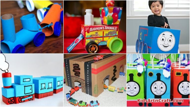 Train Party Games & Activities for Kids - Kids Art & Craft