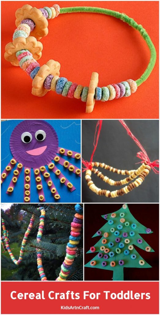 Cereal Crafts For Toddlers - Kids Art & Craft