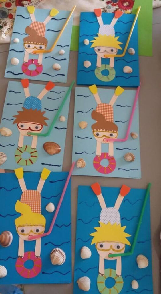 Cute 3D Paper Craft Ideas for Kids - Kids Art & Craft