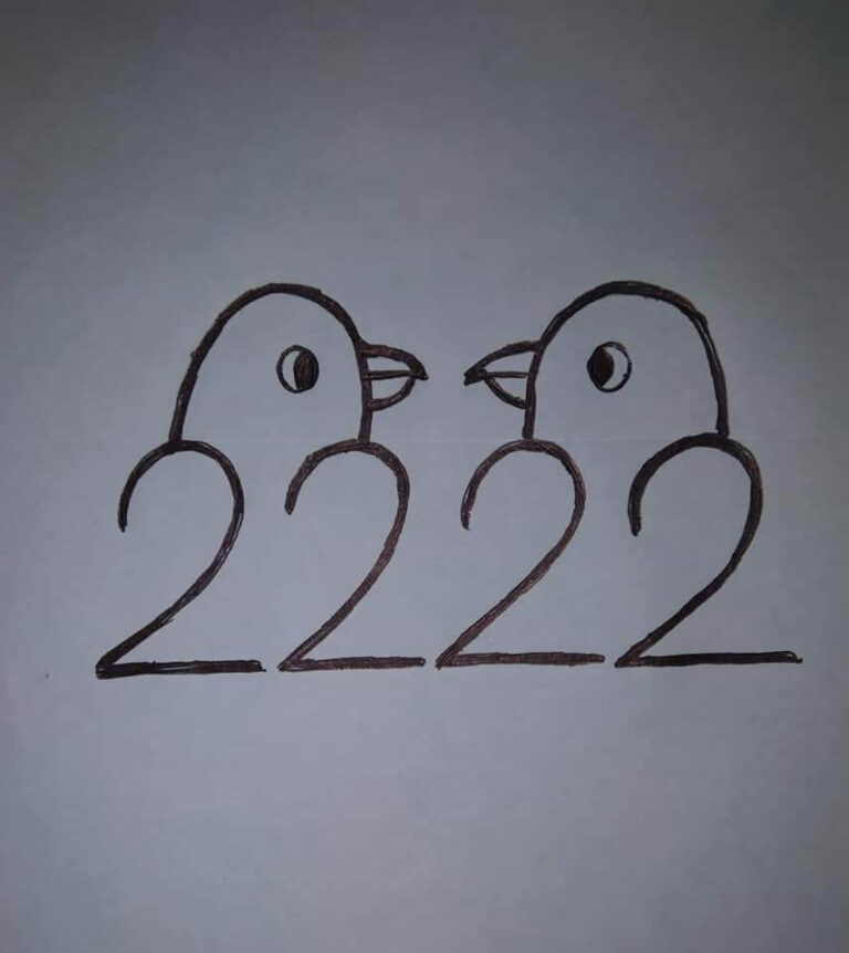 Cute Parrot Couple Drawing Step by Step Tutorial - Kids Art & Craft