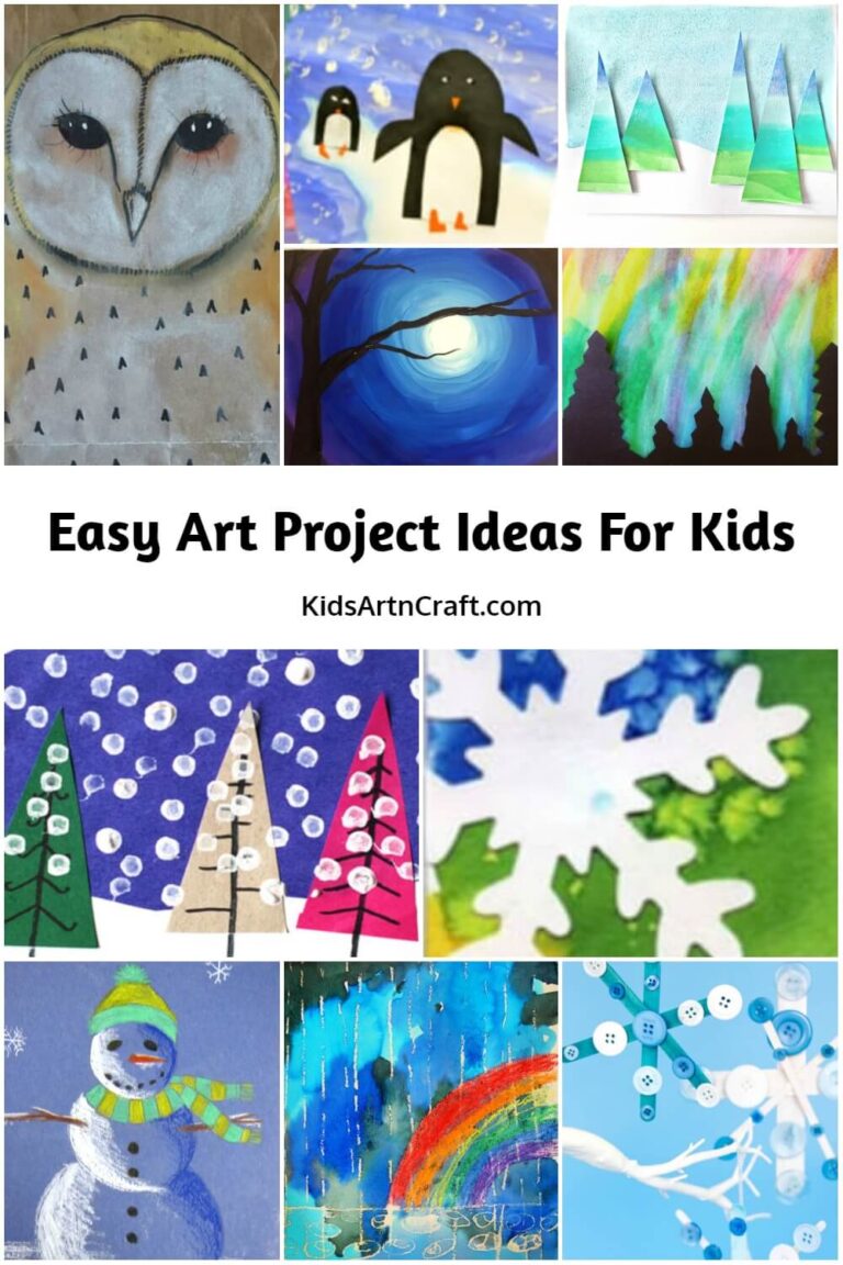 Easy Art Projects For Kids - Kids Art & Craft