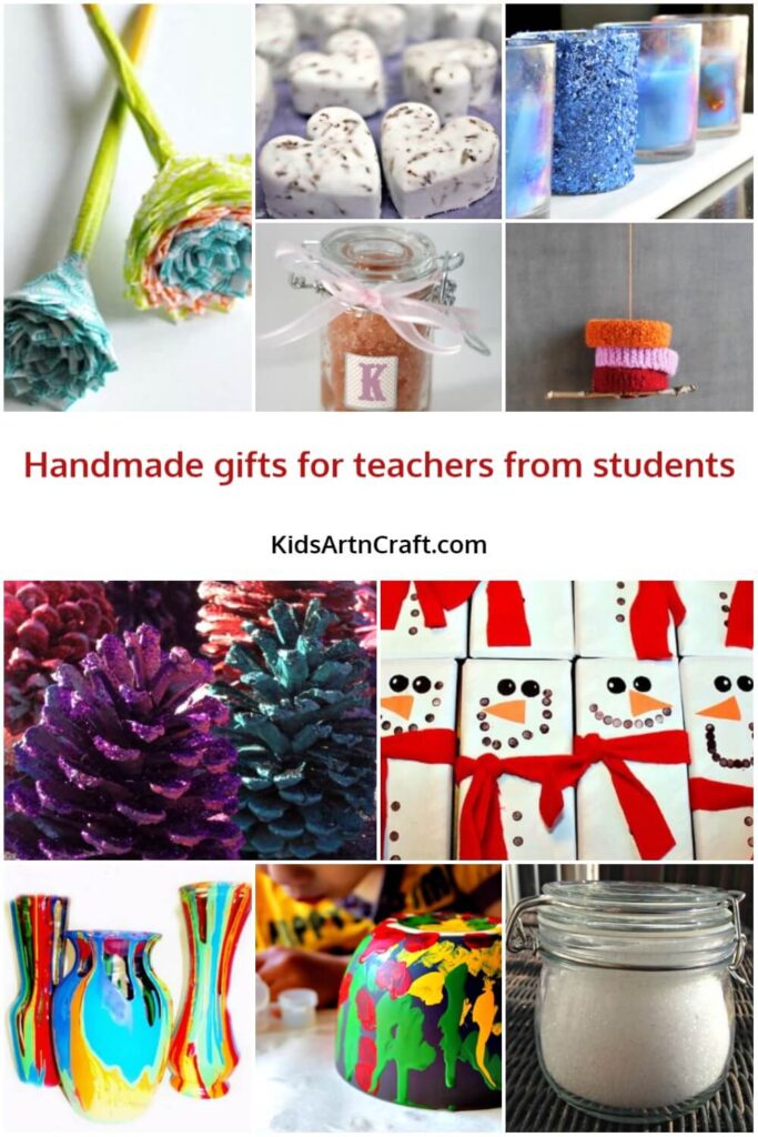 Handmade Gifts for Teachers from Students - Kids Art & Craft