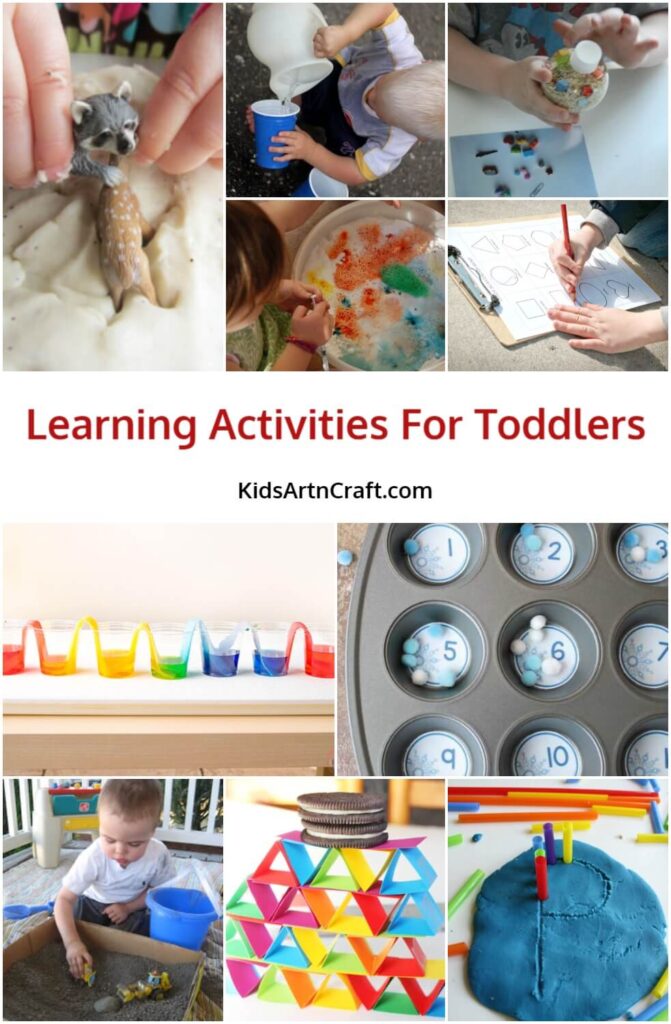 Learning Activities For Toddlers - Kids Art & Craft