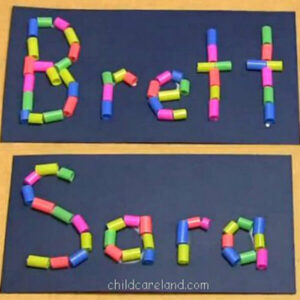 Straw Crafts & Activities For Kids - Kids Art & Craft