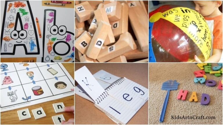 Phonics Games & Activities For Kids - Kids Art & Craft