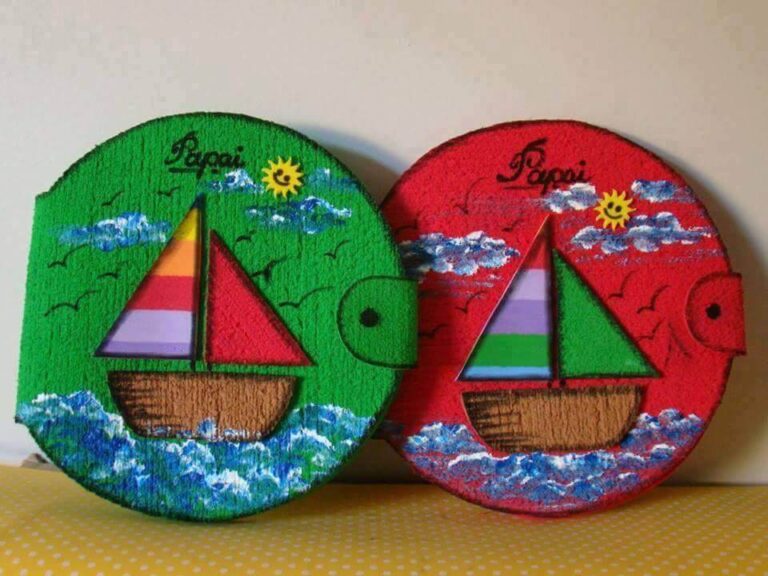 Recycled CD Kid Crafts - Kids Art & Craft