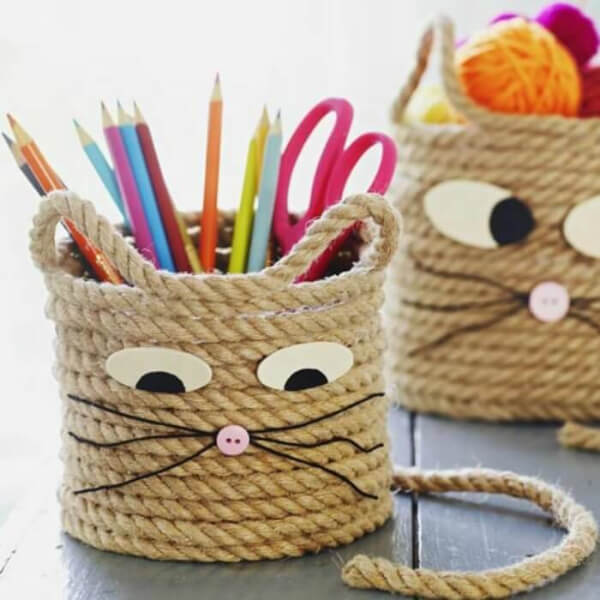 DIY Easy Cat Crafts For Kids - Kids Art & Craft