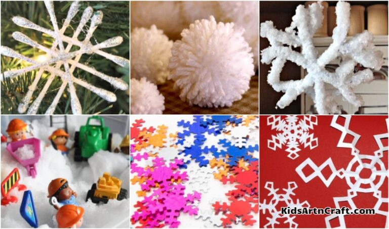 Snow Activities Ideas For Kids - Kids Art & Craft
