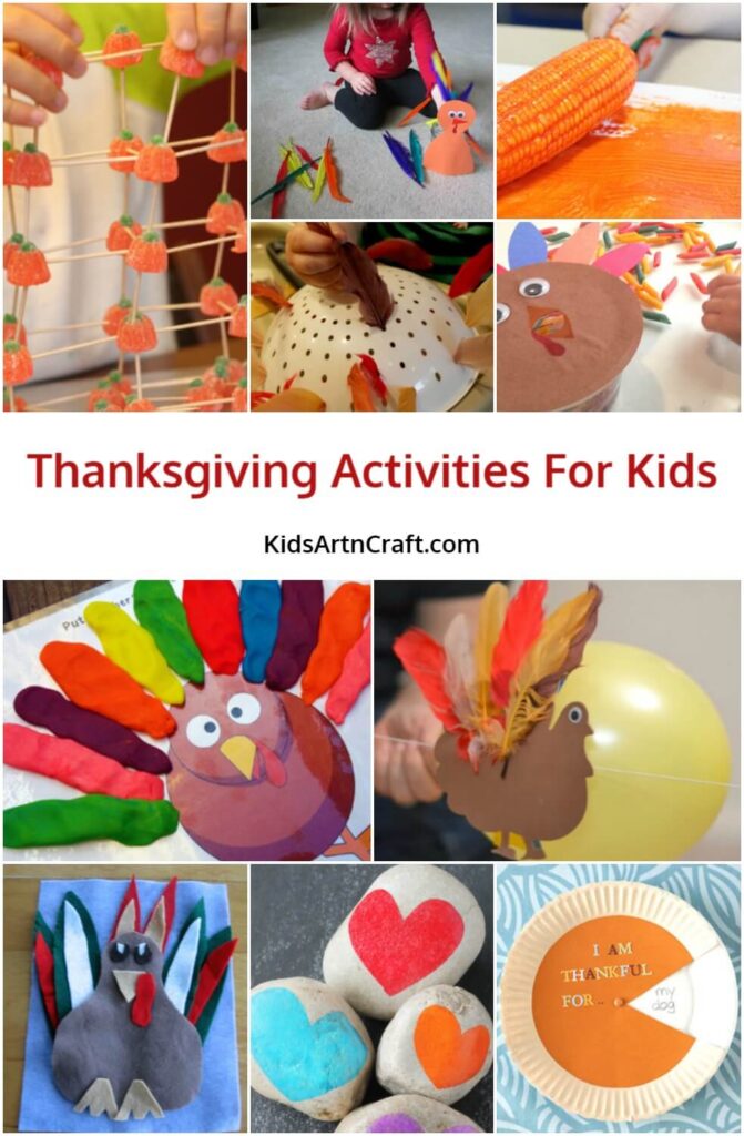 Thanksgiving Activities For Kids - Kids Art & Craft