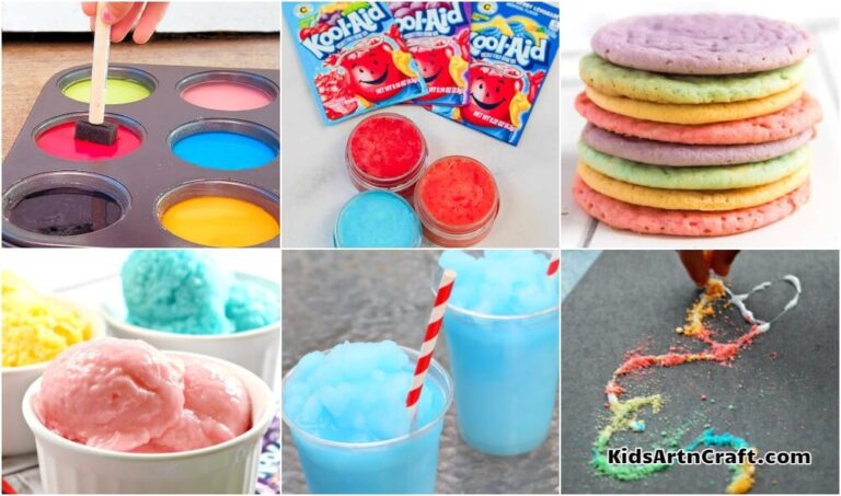 Things to Do with Kool-Aid - Kids Art & Craft
