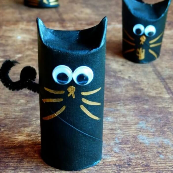 DIY Easy Cat Crafts For Kids - Kids Art & Craft