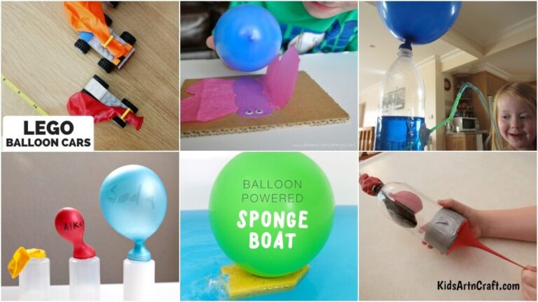 Balloon Science Experiments for Kids - Kids Art & Craft