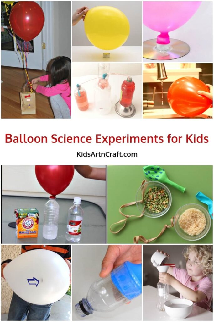 Balloon Science Experiments for Kids - Kids Art & Craft