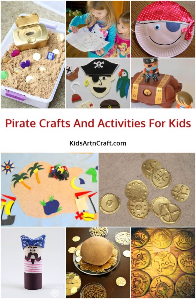 Pirate Crafts & Activities For Kids - Kids Art & Craft