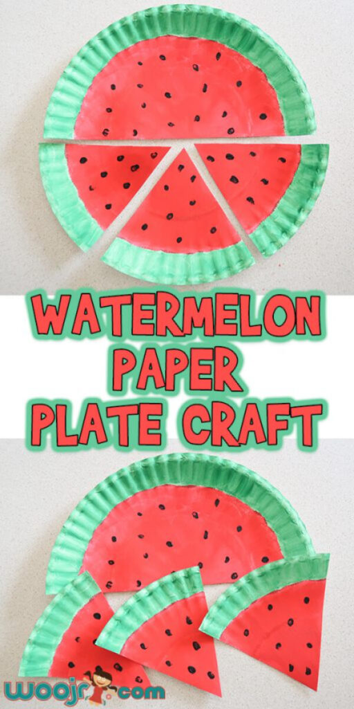 Easy Watermelon Crafts & Activities for Kids - Kids Art & Craft