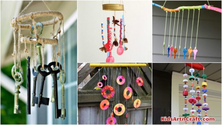 Wind Chime Crafts For Kids - Kids Art & Craft