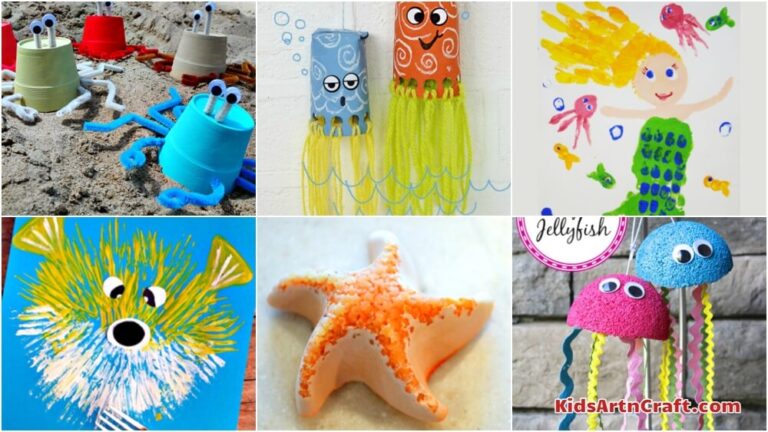 Sea Crafts & Activities For Kids - Kids Art & Craft