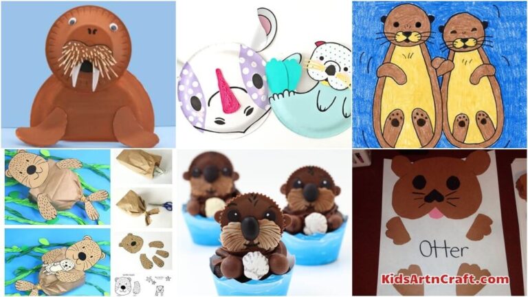 Otter Crafts & Activities for Kids - Kids Art & Craft