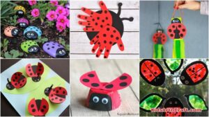 20 Easy Ladybug Crafts For Kids To Enjoy This Summer! - Kids Art & Craft