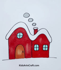 Colorful Home Drawings for Kids - Kids Art & Craft