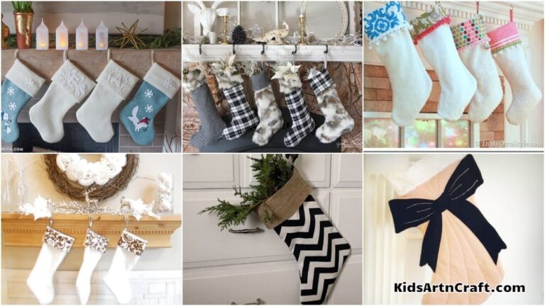 Christmas Stocking Ideas For Kids - Kids Art & Craft