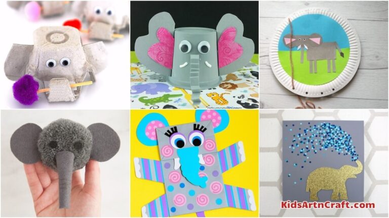 Elephant Crafts & Activities for Kids - Kids Art & Craft