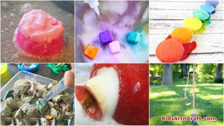 Explosion Experiments For Kids - Kids Art & Craft