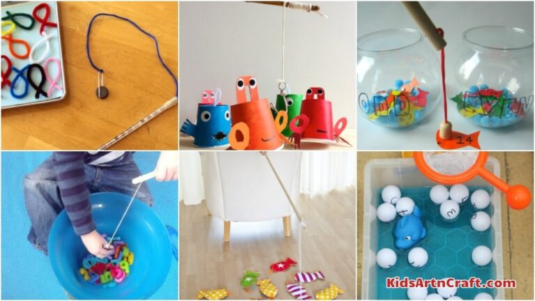 Fishing Games For Kids - Kids Art & Craft