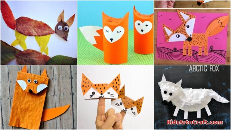 Fox Crafts and Activities for Kids - Kids Art & Craft